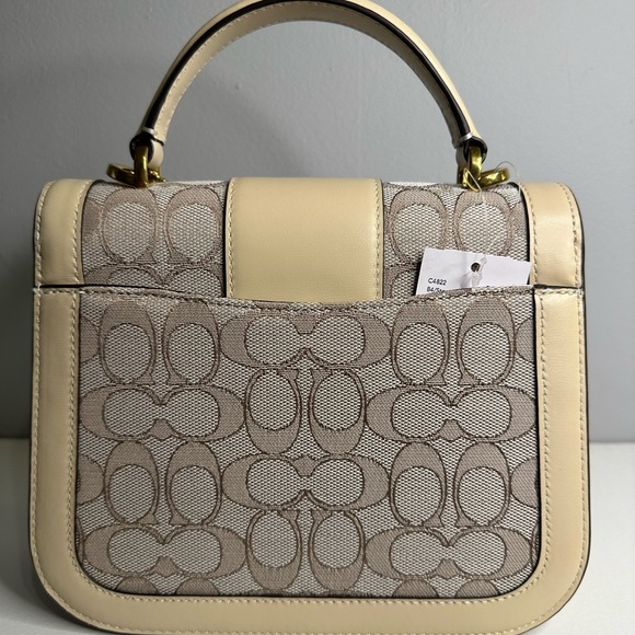 Coach | Bags | Coach Ali Top Handle In Signature Jacquard | Poshmark